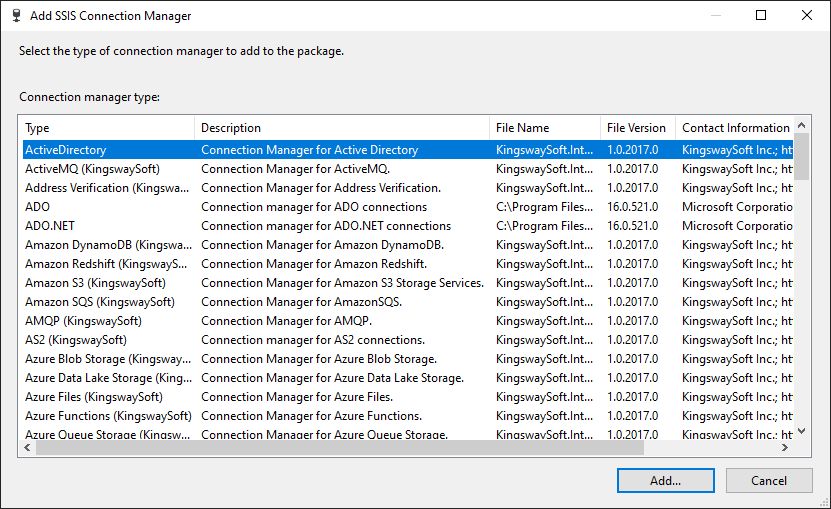 Help Manual Directory Services Connection Manager